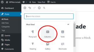 How To Make Columns In A WordPress Post or Page