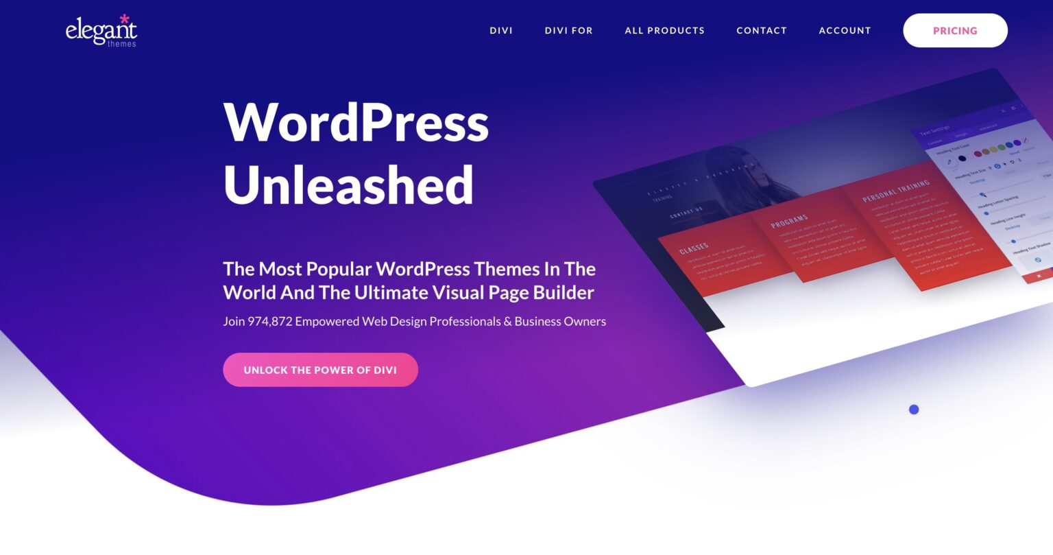 Elegant Themes - Summary - What Elegant Themes Has To Offer!